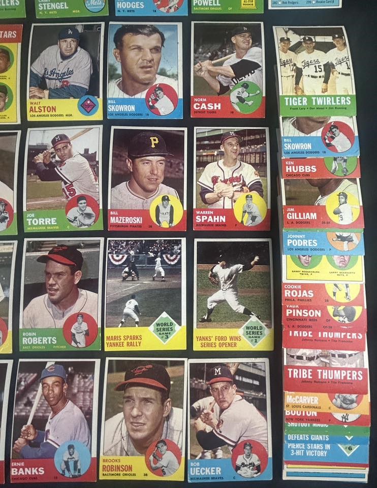 Collector Investor Auctions - 1963 Topps Baseball Star Lot (75) w ...