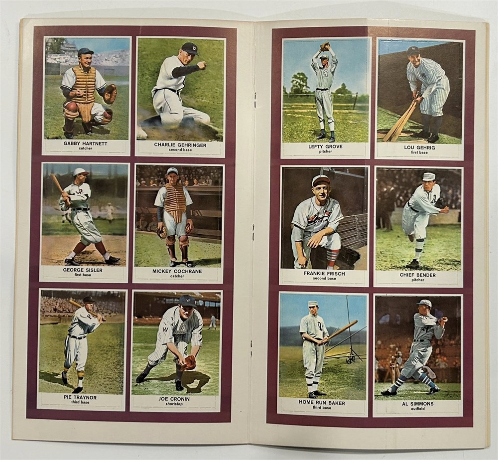 Collector Investor Auctions - 1961 Golden Press Complete Set (33) In-Tact Booklet w/ Ruth ...
