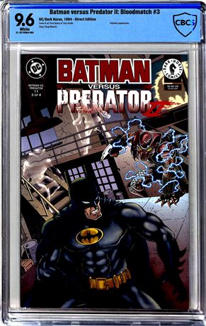Collector Investor Auctions - Batman Vs. Predator II: Bloodmatch #3 ...