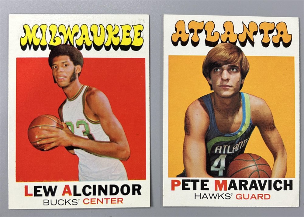 Collector Investor Auctions - 1971 Topps Basketball Complete Set w ...