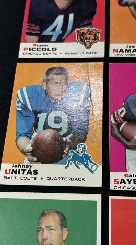 Collector Investor Auctions - 1969 Topps Football Complete Set (1-263 ...