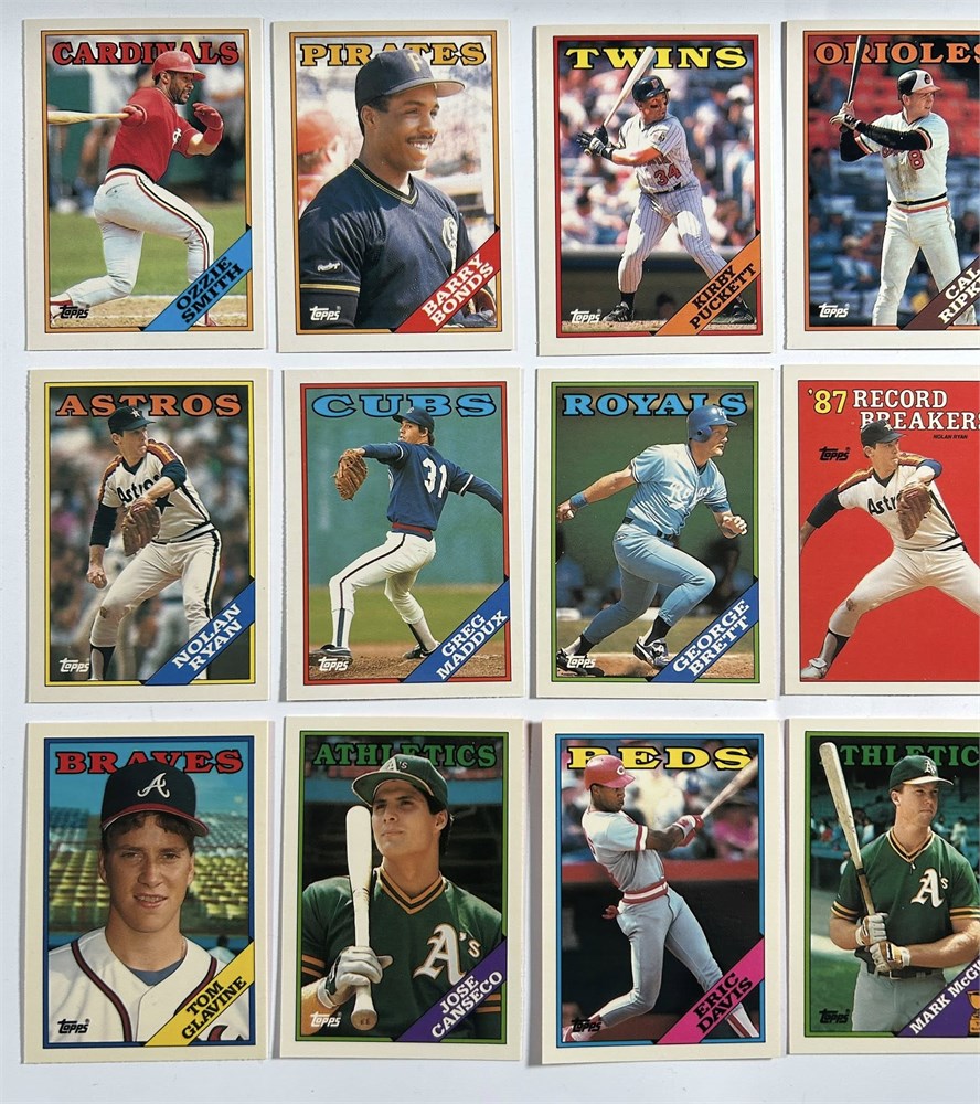 Collector Investor Auctions - 1988 Topps Tiffany Baseball Complete Set ...