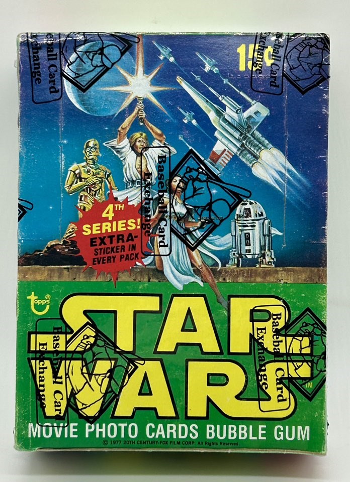 Collector Investor Auctions - 1977 Topps Star Wars Series 4 BBCE Sealed ...