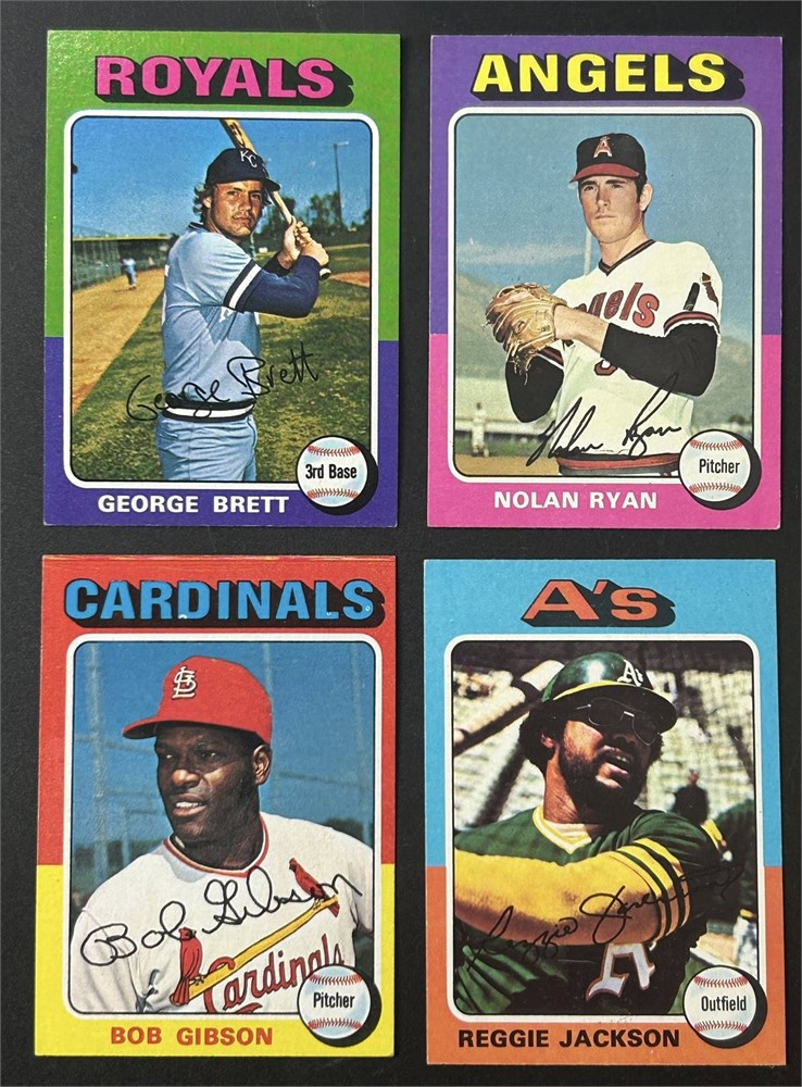 Collector Investor Auctions - 1975 Topps Mini Complete Set (EXMT+ ...