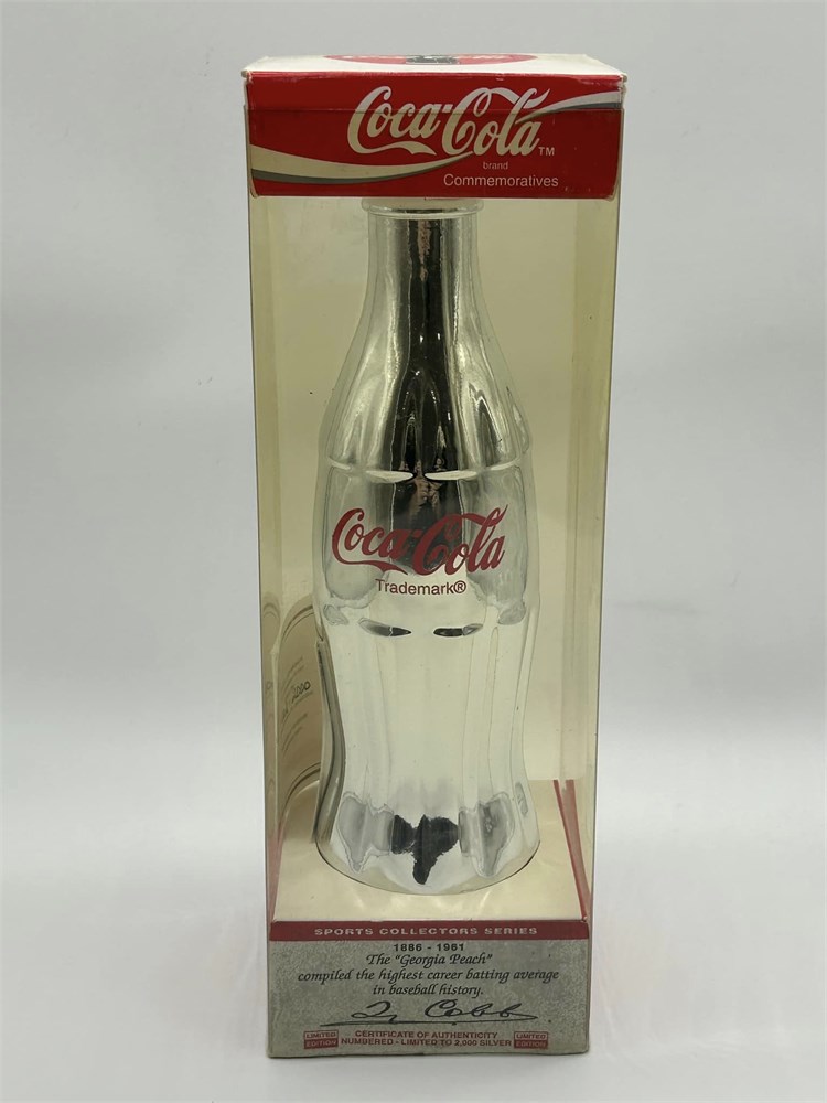 Collector Investor Auctions - Coca Cola Commemorative Bottle #1 Ty Cobb ...