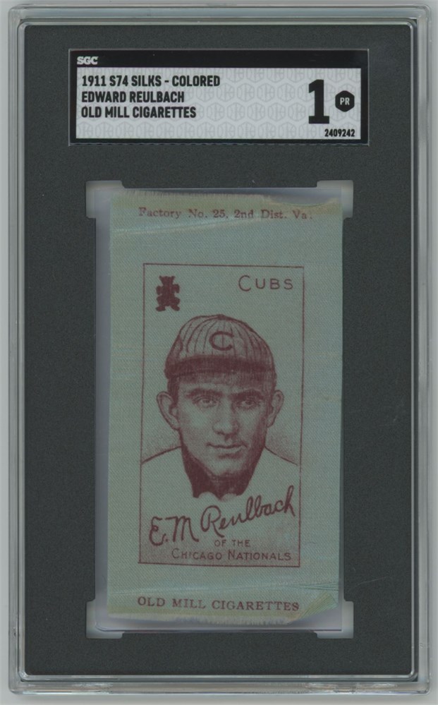 Collector Investor Auctions - 1911 S74 Silks Old Mill - Colored Edward ...