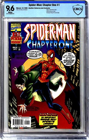 Collector Investor Auctions - Spider-Man: Chapter One #1 CBCS 9.6 (1998 ...