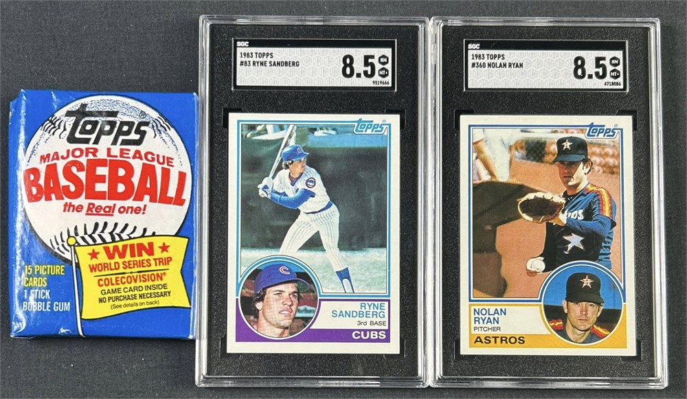 Collector Investor Auctions - 1983 Topps Baseball Complete Set (1-792 ...