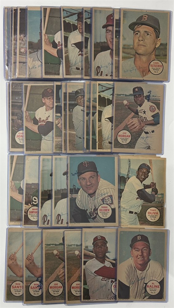 Collector Investor Auctions - 1967 Topps Pin Ups Poster Lot (45) w ...
