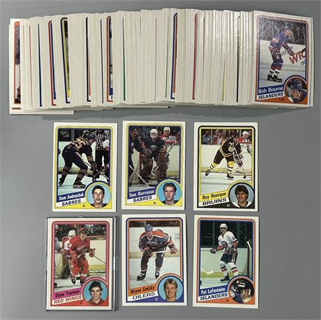 Collector Investor Auctions - 1984 Topps Hockey Complete Set (1-165) NM ...