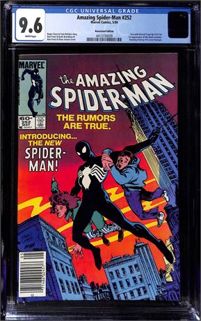 Collector Investor Auctions - Amazing Spider-Man #252 CGC 9.6 (1984 ...