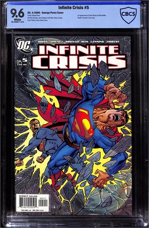 Collector Investor Auctions - Infinite Crisis #5 CBCS 9.6 (2006) 1st ...