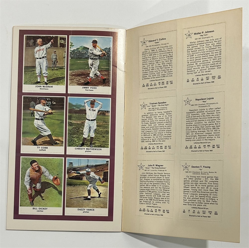 Collector Investor Auctions - 1961 Golden Press Complete Set (33) In-Tact Booklet w/ Ruth ...