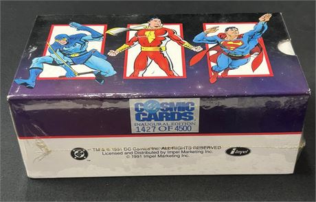 Collector Investor Auctions - 1991 Impel DC Comics Cosmic Cards ...