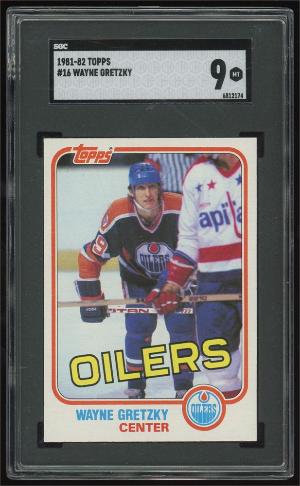 Collector Investor Auctions - 1981 Topps #16 Wayne Gretzky SGC 9 MINT