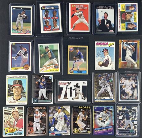 Collector Investor Auctions - 1965-2024 Topps/Panini Mixed Baseball Lot ...