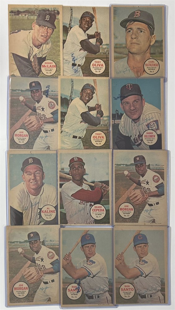 Collector Investor Auctions - 1967 Topps Pin Ups Poster Lot (45) w ...