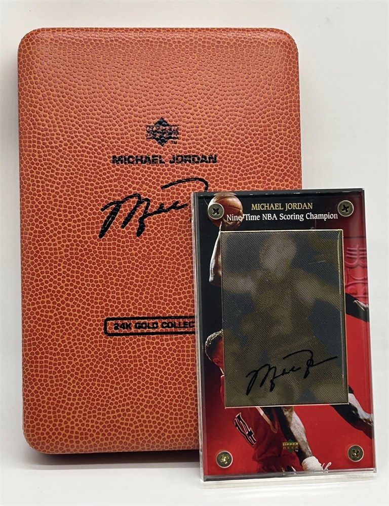 Collector Investor Auctions - 1997 Upper Deck Michael Jordan 24K Gold ...